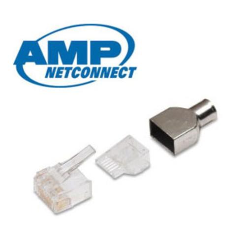 Jual Konektor RJ45 CAT 6 AMP ORIGINAL Connector RJ45 CAT 6 AMP ORIGINAL ...