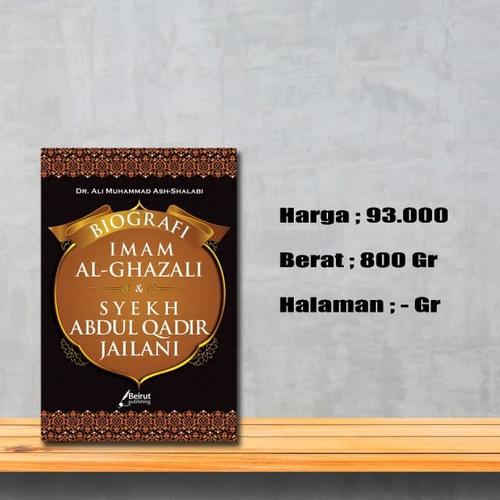 Jual Buku Biografi Imam Al Ghazali Dan Syekh Abdul Qadir Jailani