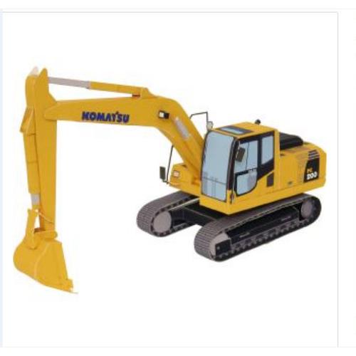 Jual Miniatur Papercraft Mobil Hydraulic Excavator - Kab. Bekasi ...