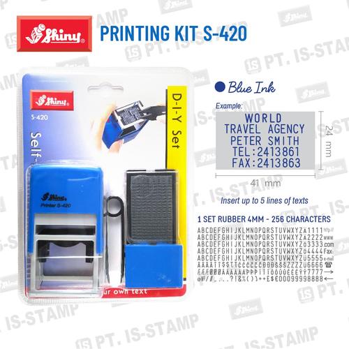 Promo S-420 (Stempel Shiny Self-Inking Printing Kit) - Kota Tangerang ...