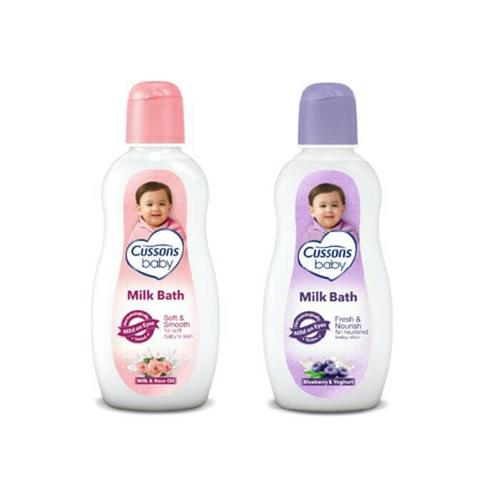 Jual Cussons Baby Milk Bath Sabun Cair Bayi Ungu Pink Extra 100% 200 ml ...