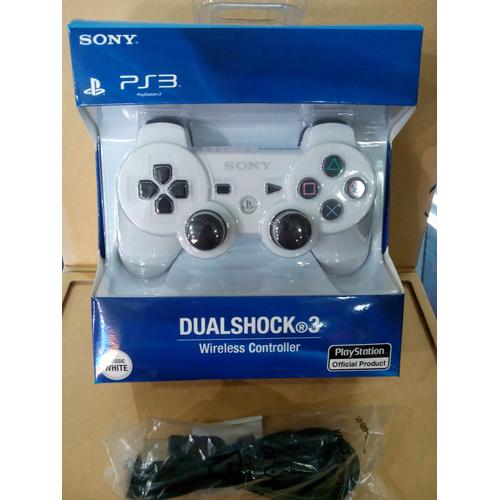 Jual STICK / STIK PS3 WIRELESS OP PUTIH + KABEL USB CAS STIK - Jakarta ...