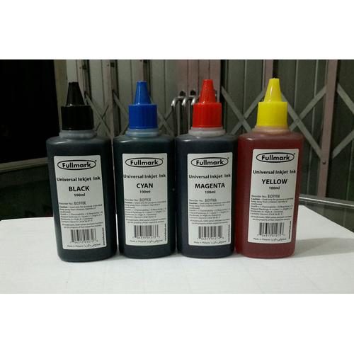Jual Tinta printer epson, hp, canon (universal) fullmark 100 ml - Merah ...