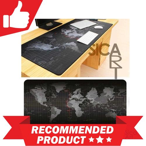 Jual Gaming Mouse Pad Motif Peta Dunia - 300x800mm - Jakarta Barat ...