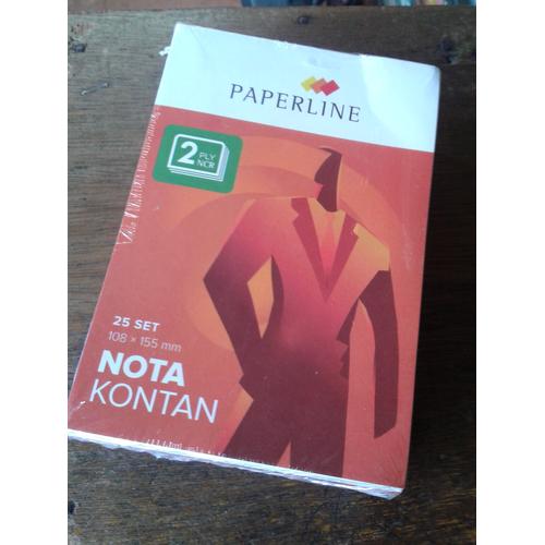 Jual PAPER LINE. NOTA KONTAN. UKURAN 108 X 155mm. NCR 2 PLY. - Jakarta ...