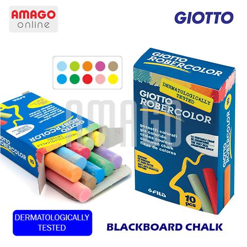 Jual GIOTTO BLACKBOARD CHALK - 10 PCS - COLOR - (KAPUR TULIS) - 538900 ...