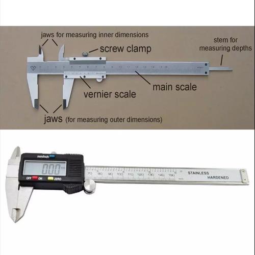 Jual Alat Ukur Digital Caliper Jangka Sorong Vernier Kaliper Stainless ...