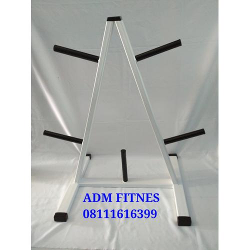 Jual Rak plat Dumbell Rack dumbel barbel barbell barble alat fitness ...