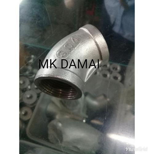 Jual Elbow 45 derajat SS304 ukuran 1" - Jakarta Barat - MK DAMAI | Tokopedia