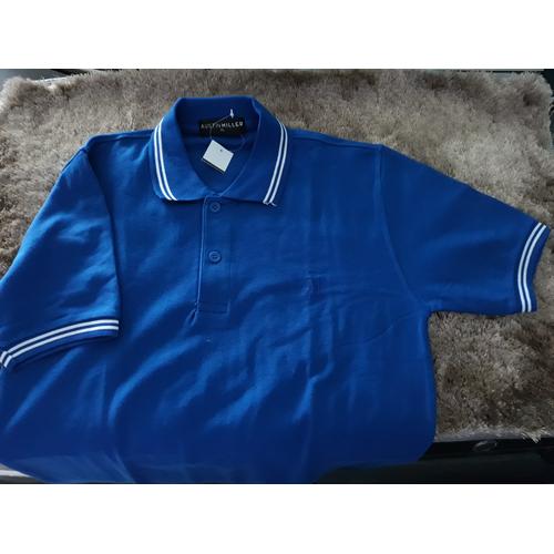 Blue Corner Polo Shirt Design