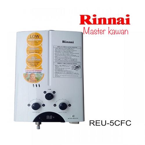 Jual Water Heater Gas Rinnai REU 5 CFC / REU 5CFC /pemanas air gas Rinai - Jakarta Pusat ...