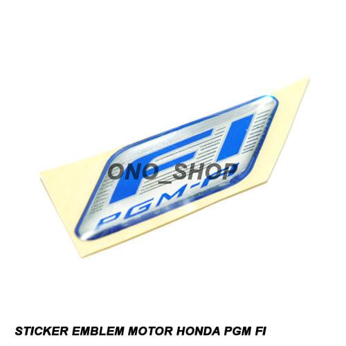 Jual Sticker Emblem Motor Honda PGM FI - Jakarta Barat - ONO SHOP ...