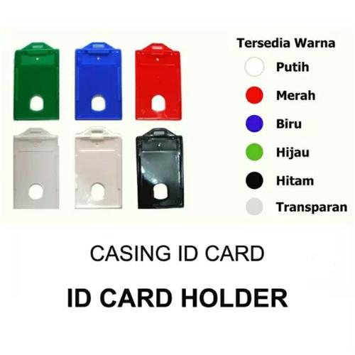 Jual Casing ID Card / Tempat ID Card / Card Holder Name Tag Standard ...