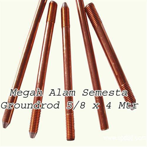 Jual Ground rod 5/8 x 4meter / Ground rod 5/8x4 Meter / Groundrod ...