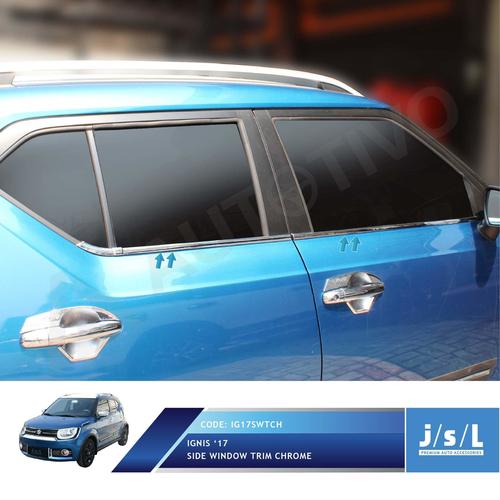 Promo Suzuki Ignis List Kaca Samping JSL Krom/Side Window Trim Chrome ...
