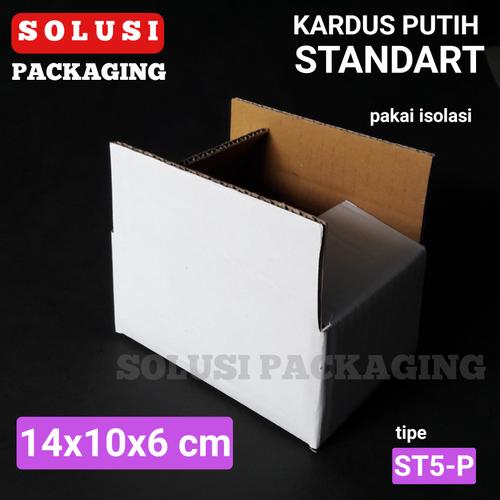 Jual KARDUS PUTIH 14X10X6/KARDUS POLOS/BOX/KARDUS HP/KOTAK SOUVENIR ...