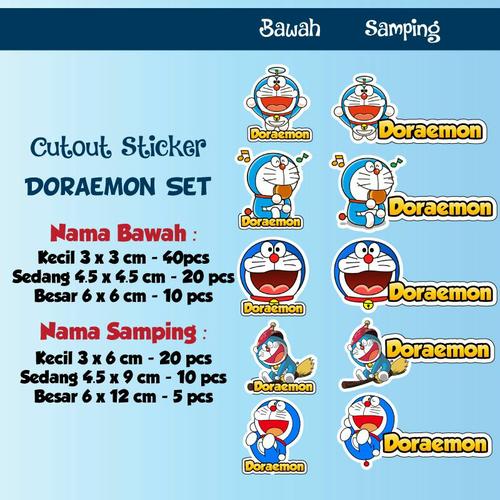 Jual STIKER LABEL NAMA TAHAN AIR/ STICKER LABEL WATERPROOF CUTOUT ...