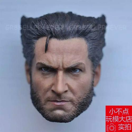 Jual 1/6 Scale DOFP Hugh Jackman Wolverine 4.1 Head Sculpt - Kota Depok ...