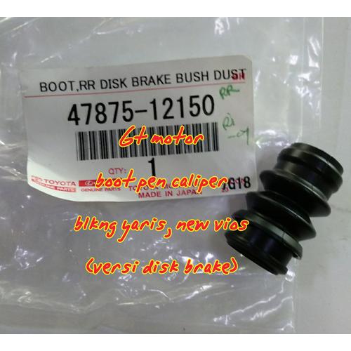 Jual 47875-12150 KARET BOOT PEN CALIPER REM BELAKANG YARIS NEW VIOS NEW ...
