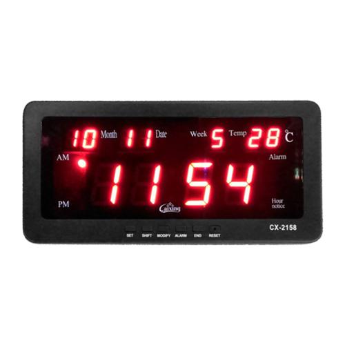 Jual Jam Digital Meja dan Dinding CX-2158 Listrik Merah - Biru ...