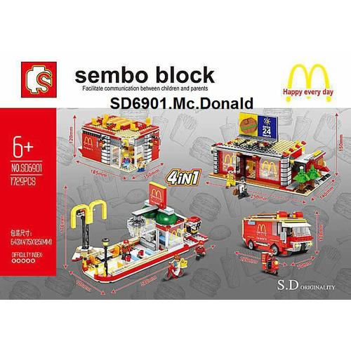 Jual Lego Sembo Block MCD - Jakarta Utara - Toko ABC Pasar Pagi Mgg2 ...