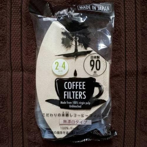 Jual Kertas Saringan Kopi Jepang Daiso Coffee Filter for 2-4 Cups Japan ...
