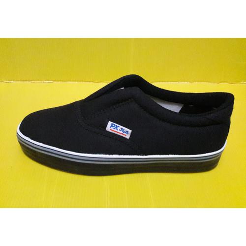 Jual sepatu kanvas pria px style 128 putih laki-laki murah lukis slipon ...