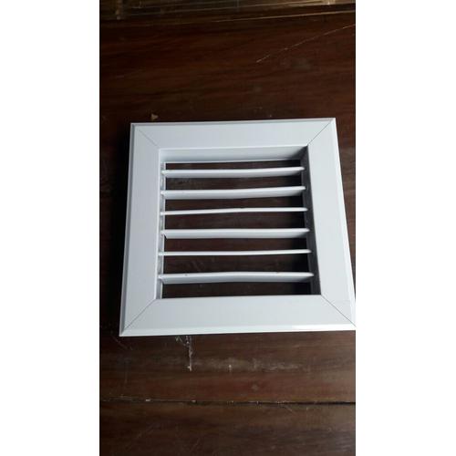 Jual Round Air Grille untuk ventilasi AC warna PUTIH Uk. 15 x 15 cm ...