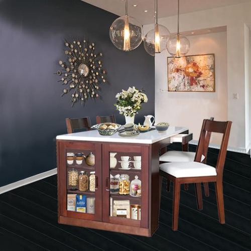 Promo Toraya Meja Makan Cabinet/ Meja Makan dengan Lemari/ Dining Table ...