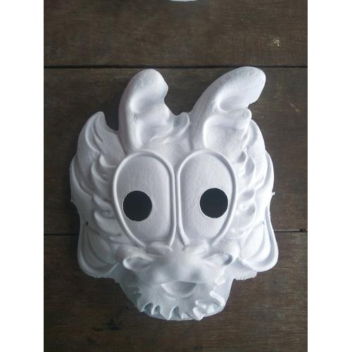 Jual TOPENG LUKIS POLOS imlek naga art craft pulp - Kab. Badung - me ...