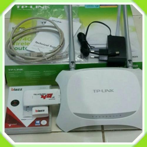 Jual PAKET MODEM 4GB + ROUTER WIRELES TP LINK 3420 BAGUS BUAT TOKO DAN ...