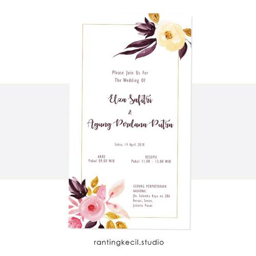 Jual e invitation | undangan digital | undangan nikah | Surprise spring ...