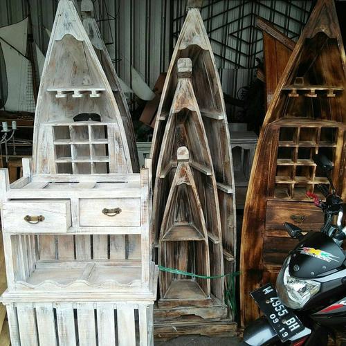 Jual rackboat /rak perahu rustic - Kota Surabaya - Marga Property Decor ...