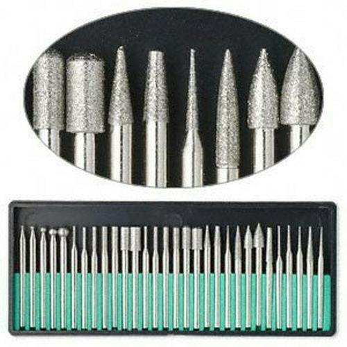 Jual Mata bor cun mini grinder diamond burr bit set "30 pcs" grafir ...