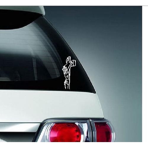 Jual Cutting Sticker Salib Yesus Art Kristen Stiker Laptop Kaca Mobil ...