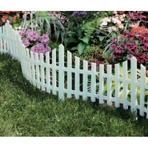 Jual pagar tanaman/pagar plastik/pagar putih/pagar hias/pagar mini ...