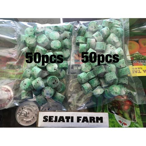 Jual PUPUK STARTER | NPK TABLET IJO | ISI 50 BUTIR | PUPUK SERBAGUNA ...