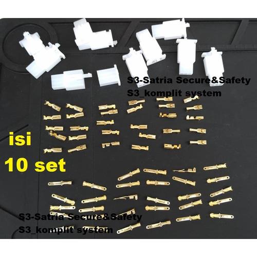 Jual Isi 10 soket Rumah Skun gepeng kecil Socket Kabel 3 Pin Set ... Jual Isi 10 soket Rumah Skun gepeng kecil Socket Kabel 3 Pin Set ...