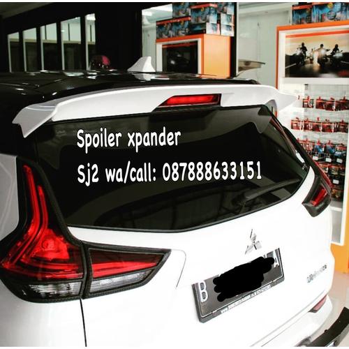 Jual spoiler mitsubishi xpander model ori warna custom spoiler xpander ...
