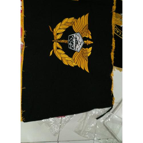 Jual bendera pataka logo bea cukai ukuran 90x140cm bordir dua muka ...