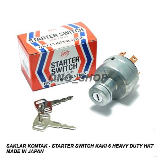 Jual Saklar Kontak - Starter Switch Kaki 6 Heavy Duty HKT - Made In ...