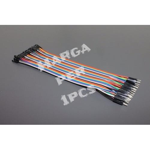 Jual kabel jumper dupont male female 20cm isi 1pcs breadboard arduino ...