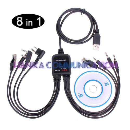 Jual JiYKR 8in1 Kabel Program HT Cina Motorola Icom Baofeng Kenwood ...