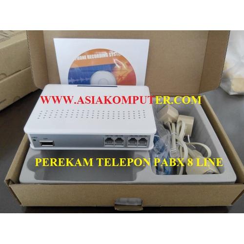 Jual Alat Rekam Perekam Telepon 8 line USB Voice Logger MyVoice PABX ...