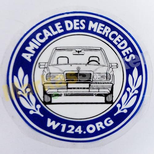 Jual Sticker Mercedes W124 Club (Stiker Stickon Tempel Dalam) - Kab ...