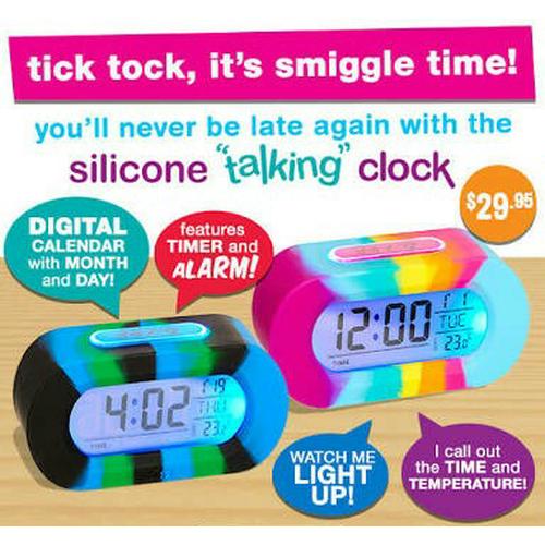 Jual SMIGGLE SILICONE TALKING CLOCK - JAM SMIGGLE - Satu - Jakarta ...