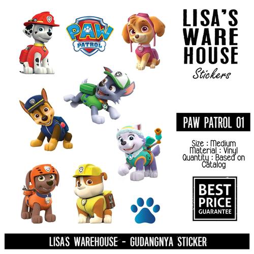 Jual Sticker Paw Patrol 01 - Kota Balikpapan - Lisas Warehouse | Tokopedia