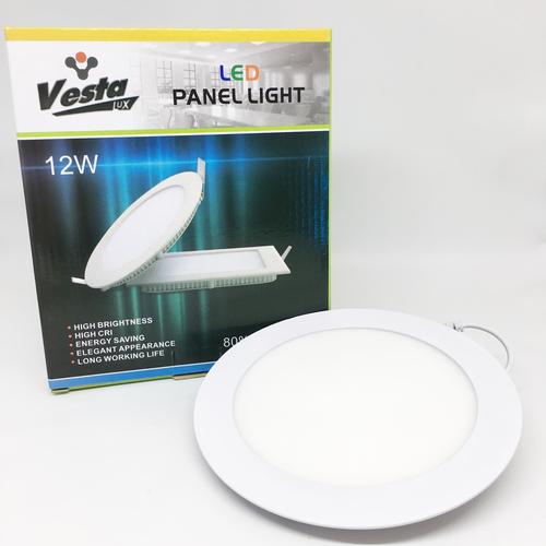 Jual Vesta Ultra Thin Downlight LED Panel 12 Watt Kotak / Bulat - putih ...