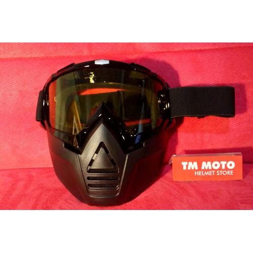 Jual Goggle / Google Mask Visor Smoke Gold - TMMOTO - Kota Tangerang ...