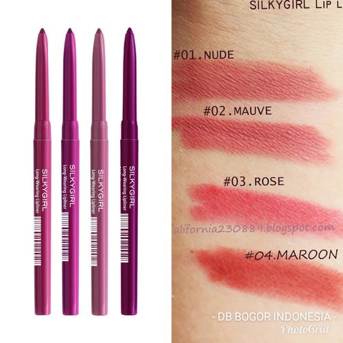 Jual Silkygirl Long-Wearing Lipliner Original - Kota Bandung ...